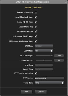 How to make sure clock in DUO-NET PLAYER is always set correctly? – Ecler
